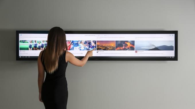 Touch Screen Ultra Wide Stretched Displays All Metal Shell Stretched ... Touch Screen Ultra Wide Stretched Displays All Metal Shell Stretched ...