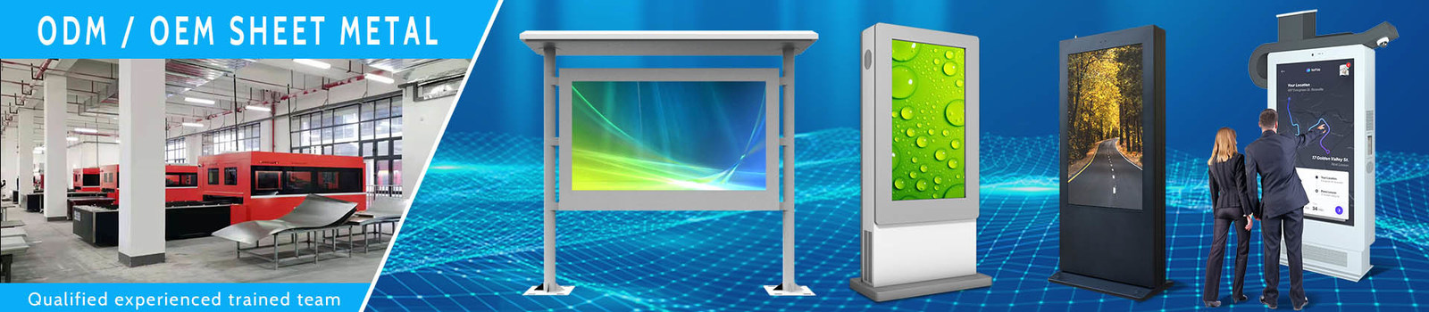 Quality Outdoor Digital Signage & Elevator Digital Signage factory from ...