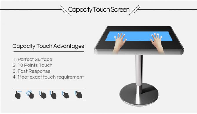 Capacitive Digital Touch Screen Game Table 21.5Inch For restaurant